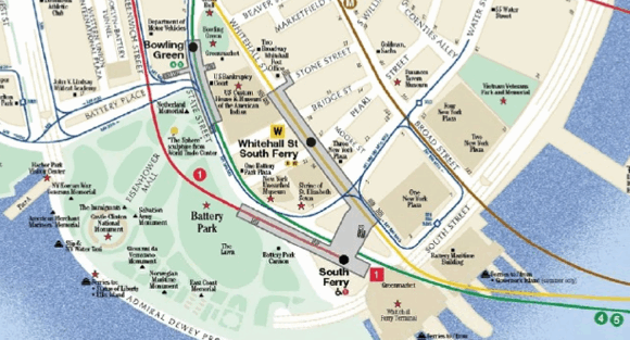 Map Of Key West Ferry Terminal