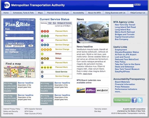 MTA to unveil website redesign on Wednesday - Second Ave. Sagas
