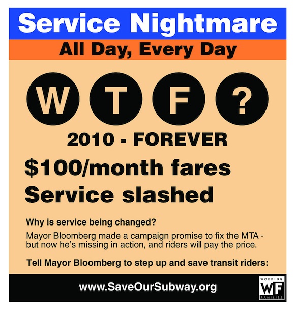 Mta Rejects Wfp Service Alert Parody Ads Second Ave Sagas