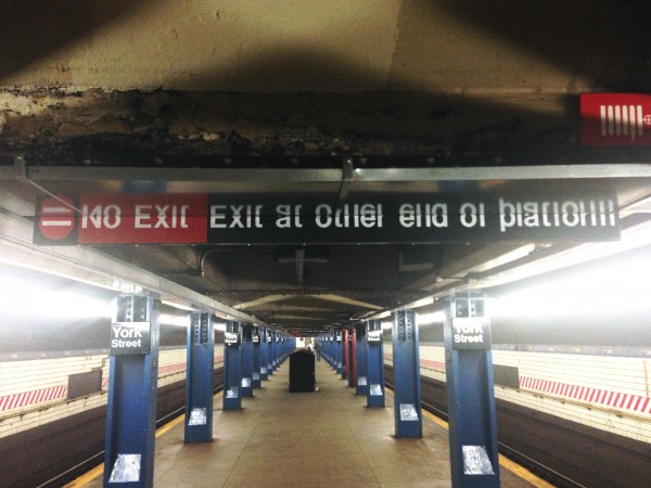 Photo: Great Moments in MTA Signage - Second Ave. Sagas